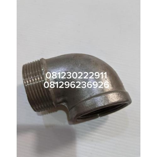 Jual ELBOW DRAT DALAM+DRAT LUAR SUS 304 UKURAN 1/2" INCH - Jakarta ...