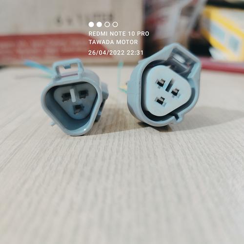 Jual SOKET SENSOR CKP CRANKSHAFT HILUX HIACE FORTUNER INNOVA Male ...