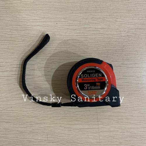 Jual METERAN KARET SOLIGEN 3 METER - Jakarta Barat - Vinsky Sanitary ...