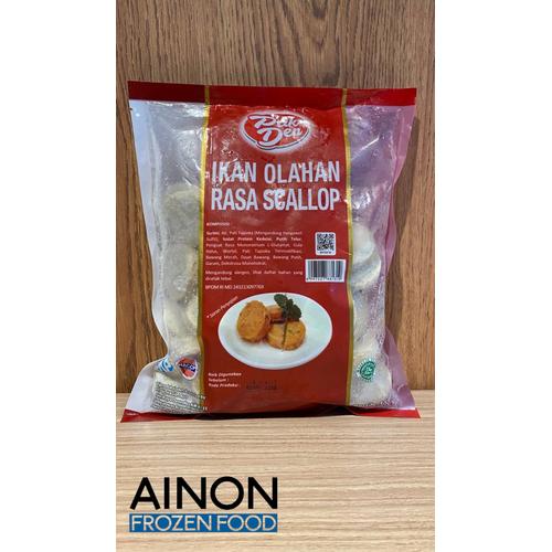 Jual PAKDEN IKAN OLAHAN RASA SCALLOP 500GR / BASO IKAN OLAHAN PAKDEN ...
