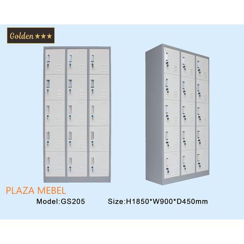 Jual Locker / Loker Cabinet Besi 15 Pintu Golden GS205 Lemari - Kota ...