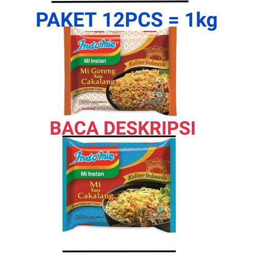 Jual 12pcs Indomie goreng cakalang mie cakalang manado - 6Goreng6Kuah ...