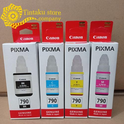 Jual Tinta Canon 790 ORIGINAL CANON G1000 G2000 G3000 G4000 - Biru ...