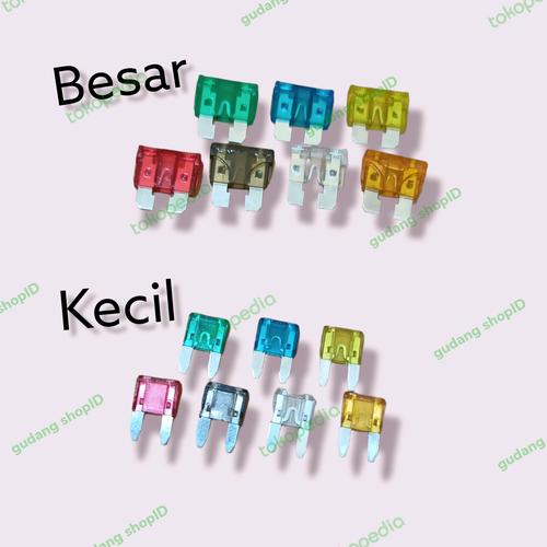 Jual Skring Mobil Motor Sekring Fuse Tancap Motor Mobil - Besar (Biasa ...