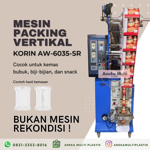Jual Mesin Packing Vertikal Otomatis/Kemasan Sachet/Bubuk/Snack - KORIN ...