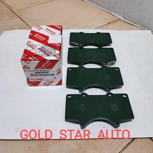 Jual BRAKE PAD/KAMPAS REM DEPAN TOYOTA HILUX REVO DOUBLE PISTON 04465-OK360 - Kota Tangerang ...