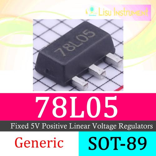 Jual 78L05 L78L05 7805 Voltage Regulator 5V 100mA SOT-89 SMD - Generic Biasa - Kota Depok - Lisu ...