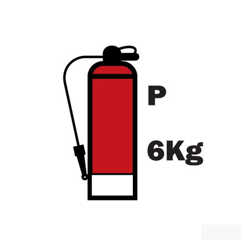 Jual IMO Symbol Sticker IMPA 33.6850 Fire Extingushier Powder 6Kg ...