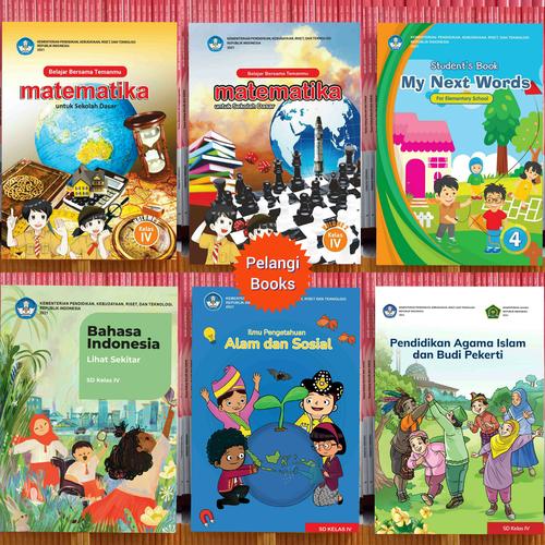 Jual BUKU PAKET KURIKULUM MERDEKA SD/MI KELAS 4 KEMENDIKBUD/KEMENTERIAN - MTK VOLUME 1 - Kota ...