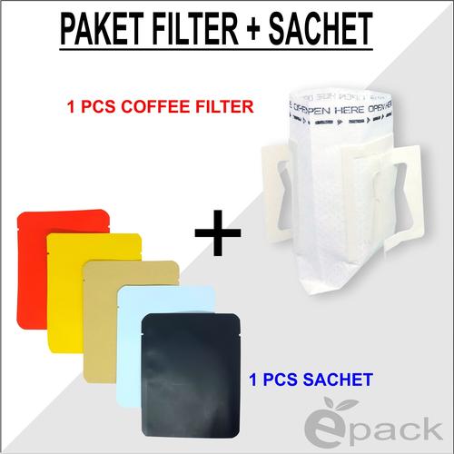 Jual PAKET FILTER COFFEE DRIP BAG + KEMASAN KOPI SACHET - Kab. Sidoarjo ...
