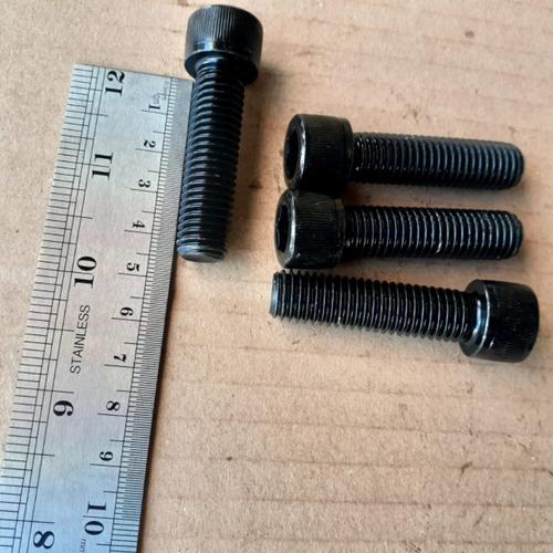 Jual BAUT L M8X45 BAJA / BAUT L BAJA M8 X 45 HALF DRAT HITAM - FULL DRAT - Kab. Tangerang ...