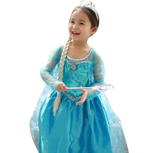 Jual BAJU PRINCESS ANAK KECIL PEREMPUAN WANITA DRESS KOSTUM ELSA FROZEN ...
