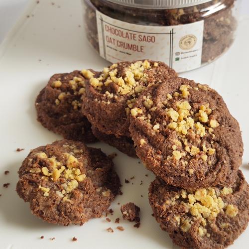 Jual Sago Oat Crumble - KUE SAGU DENGAN TABURAN OAT - Mocha - Kab ...