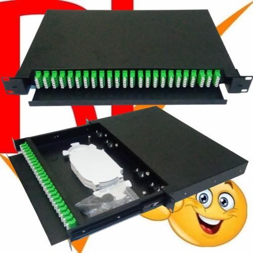 Jual OTB FO 96c Adapter Pigtail LC RackMount Optical Terminal Box 96 Core - Jakarta Utara ...