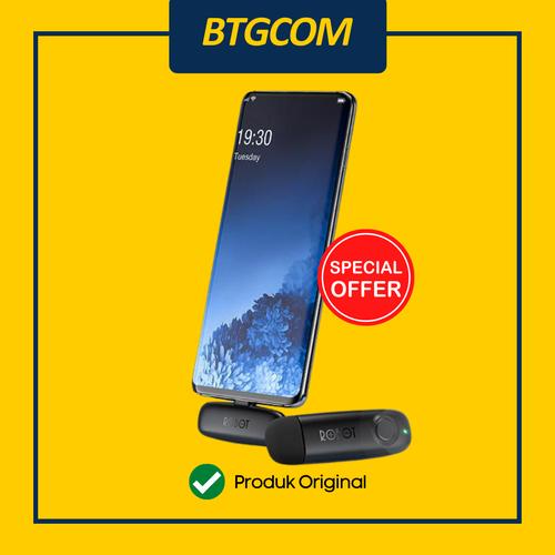 Jual ROBOT RS20 WIRELESS MICROPHONE BLUETOOTH 5.1 CLIP ON JEPIT TYPE C ...