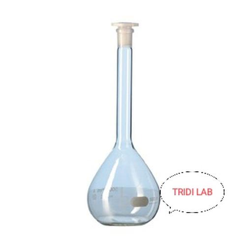 Jual Volumetric Flask 500ml Class A Duran White Graduation Labu Ukur ...
