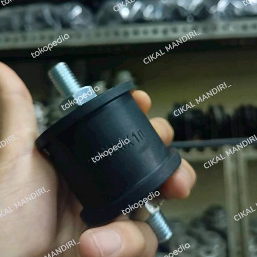 Jual karet mounting 50 x 40 x M10 double baut | mounting radiator ...