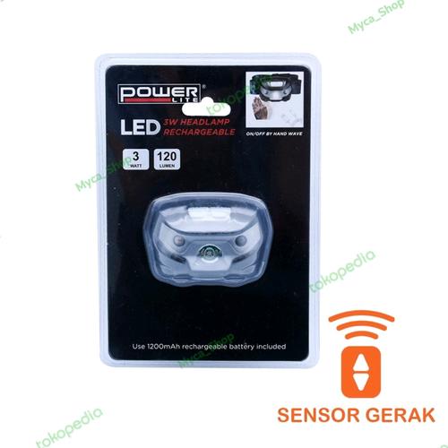 Jual Powerlite By Krisbow Senter Kepala Led Rechargeable Dengan Sensor ...