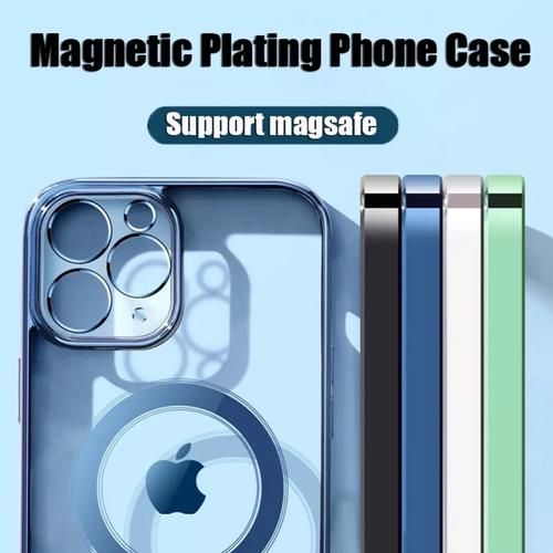 Jual PLATING MAGSAFE Magnet Iphone 12 PRO MAX 12 Mini Cover Case Casing ...