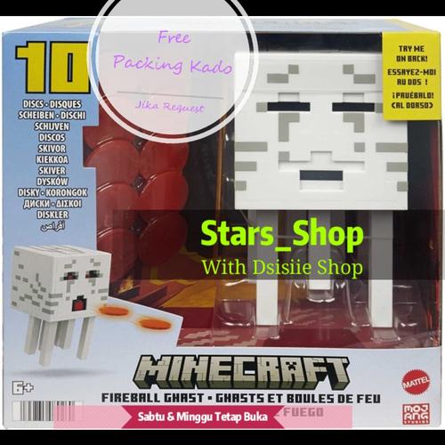 Jual Minecraft Fireball Ghast Figure Original / Figure Minecraft ...