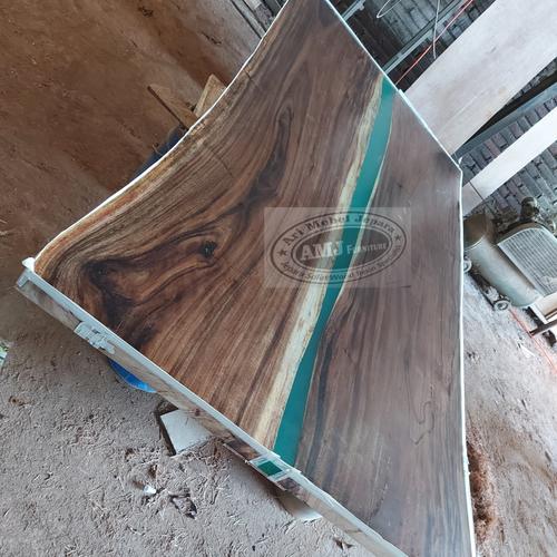 Jual Meja Makan Resin Kayu Trembesi 250 x 130 Cm Harga Murah Meeting ...