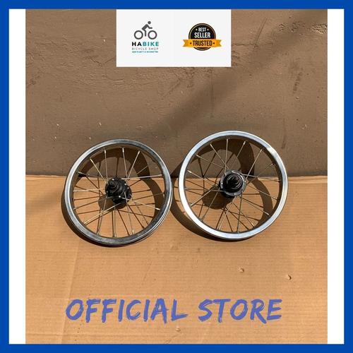 Jual Velg jadi roda sepeda satu set ukuran 16 wheelset sepeda velg besi ...