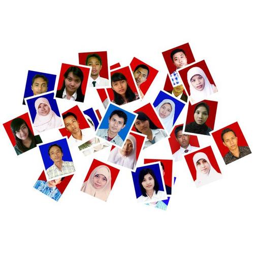 Jual Cetak Pas Photo - foto colour- hitam putih - Berwarna, 2 x 3 cm ...