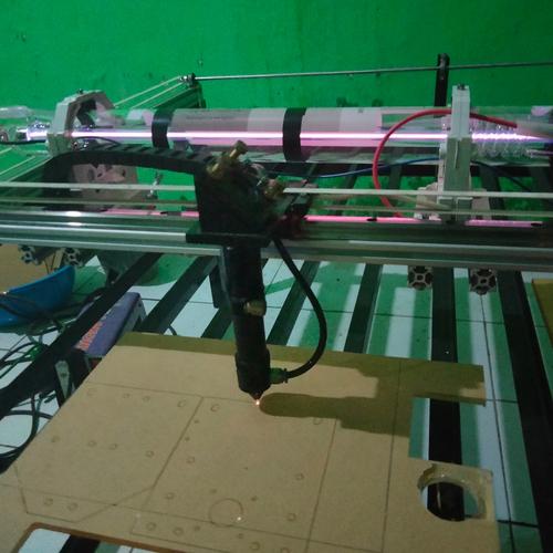 Jual DIY CNC LASER CO2 100×120 cm 40 watt (Area kerja bisa custom ...