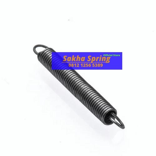 Jual Per tarik pegas baja kawat 2mm od 15mm panjang total 200mm ...