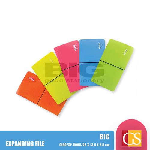 Jual Expanding File / Map Harmonika Kecil Giro BIG XP-6005 Plastik Tali ...