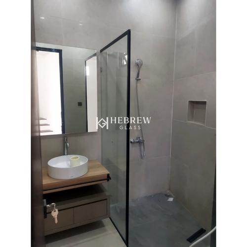 Jual GLASS SHOWER PARTITION Partisi Sekat Kaca Kamar Mandi Tempered (4 ...