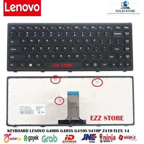 Jual KEYBOARD LENOVO G400S T5E1-US T5G1B-US V-142920AK1 V-142920BK1 ...