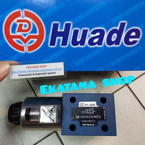 Jual Solenoid Valve HUADE 4WE10D31B/CG24N9Z5L (24VDC) - Jakarta Barat ...