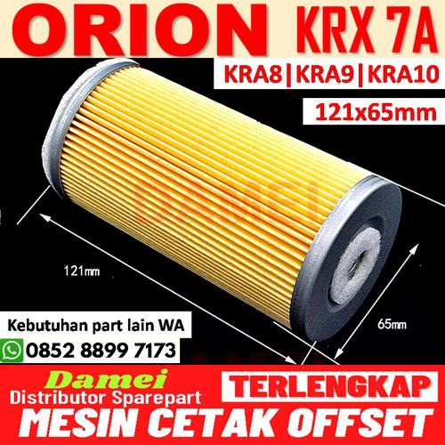 Jual Orion Filter Element KRX7A KRA8 KRA9 KRA10 Vacuum Pump Filter ...