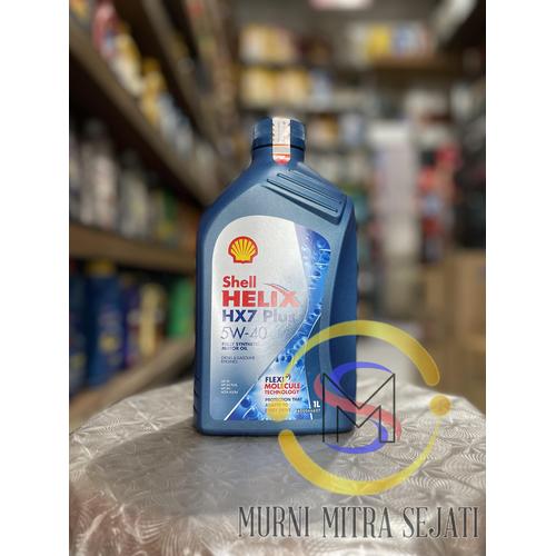 Jual Shell Helix HX7 Plus Oil Oli SAE 5W-40 HX-7 H X7 5W40 5 W 40 1 L ...
