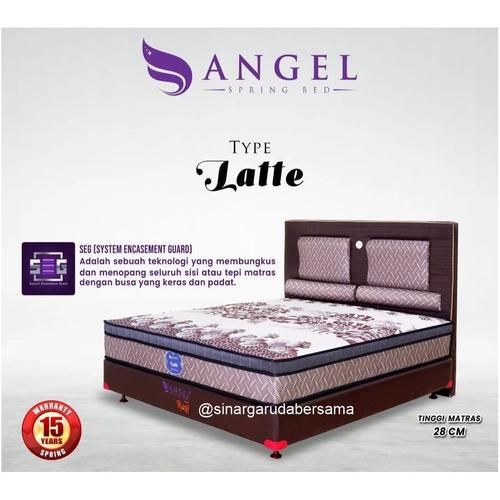 Jual ANGEL SPRING BED FOAM ENCASEMENT GARANSI 15 TAHUN TYPE LATTE - 200 x 200, KASURNYA SAJA ...