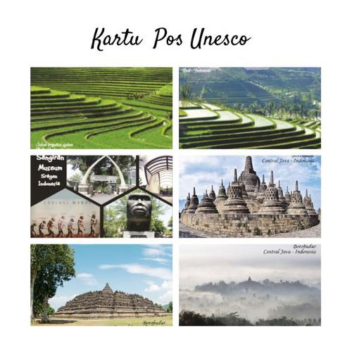 Jual MC- Kartu pos kartupos UNESCO Postcard - Borobudur C - Jakarta ...