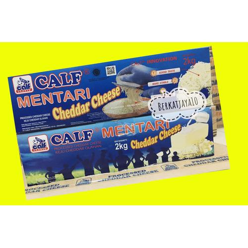 Jual Keju Calf Mentari Cheddar Cheese 2 kg - Kab. Tangerang ...