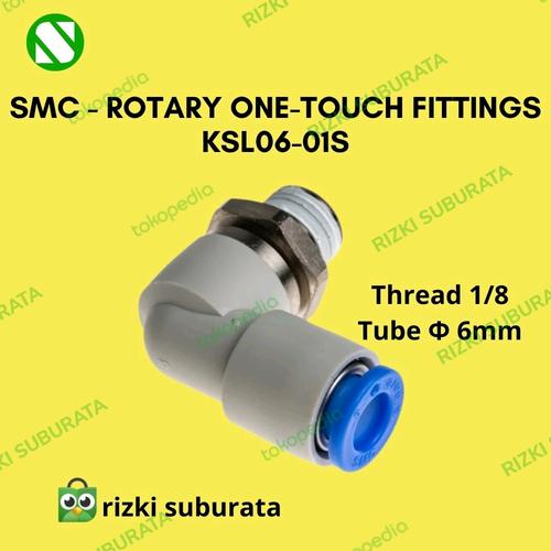 Jual KSL06-01S - Rotary Fitting - SMC - Original - Jakarta Timur - RIZKI SUBURATA | Tokopedia
