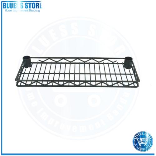 Jual Krisbow Rak Kawat Wire Half Shelf 45x18x4 Cm Abu Ambalan Rak Besi ...