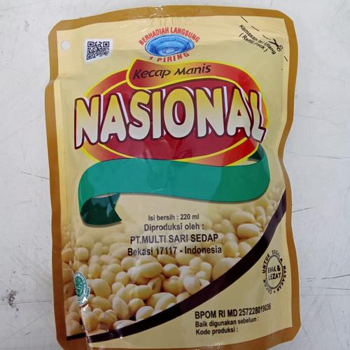 Jual Kecap Manis Nasional Premium 220 ml (pouch) - Jakarta Barat ...