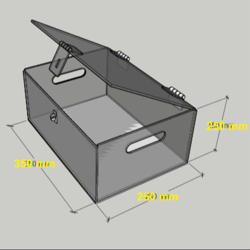 Jual Box Akrilik 35x25x25 - Jakarta Barat - Jakarta Akrilik | Tokopedia