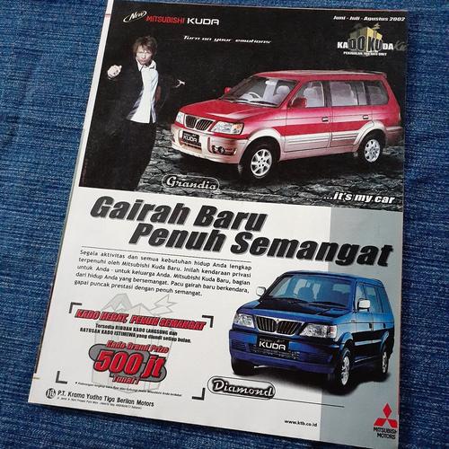 Jual Iklan Mobil New Mitsubishi Kuda - A4 - Kota Malang - Kertas Abc ...
