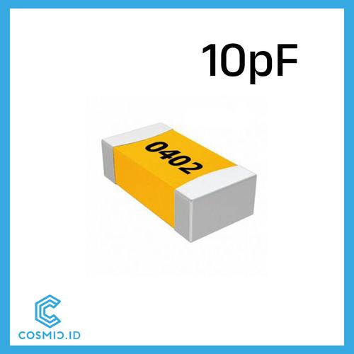 Jual Capacitor 0402 10pF Kapasitor 10 pF SMD SMT - Kab. Bandung Barat ...