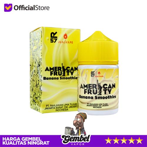 Jual LIQUID AMERICAN FRUITY BANANA SMOOTHIES 60ML - Kota Bandung ...