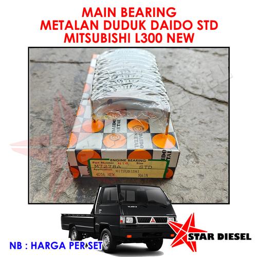 Jual METALAN DUDUK MAIN STD DAIDO L300 DIESEL NEW METAL SET RAUN DUDUK ...