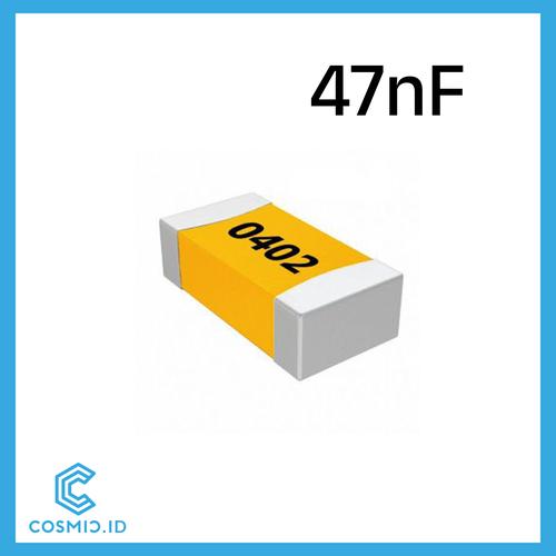 Jual Capacitor 0402 47nF Kapasitor 47 nF SMD SMT - Kab. Bandung Barat ...