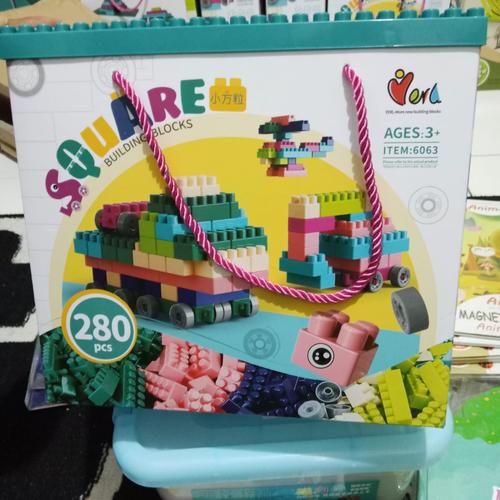 Jual Mainan Anak DIY Legho Brick,Lego Besar/Mainan balok susun kemasan ...