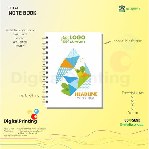 Jual Cetak Note Book / Notes Book / Buku Catatan - Jakarta Utara ...