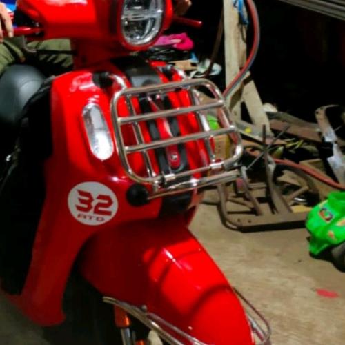 Jual front rack Fazzio hybrid rack depan fazzio Aksesoris Yamaha fazzio ...